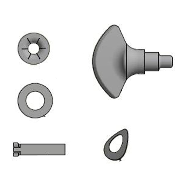 Thumb Turn Kit 16-855STW-KIT | Window and Door Parts