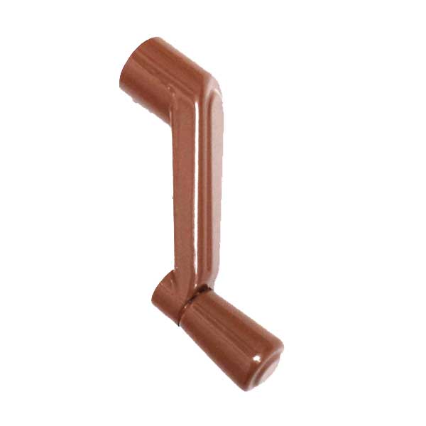 Window Crank Handle 3/8 Inch Spline Brown 37-101 | Window and Door Parts
