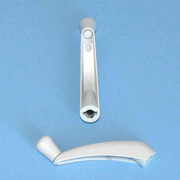 Truth Contour Crank Handle White 37-150-3 | Window and Door Parts