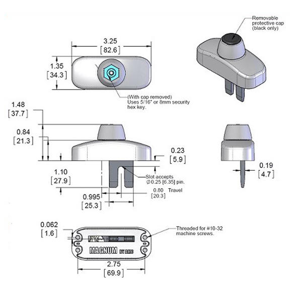 Magnum Euro Tilt and Turn Window Handle Lockable 40-1029W | Window and ...
