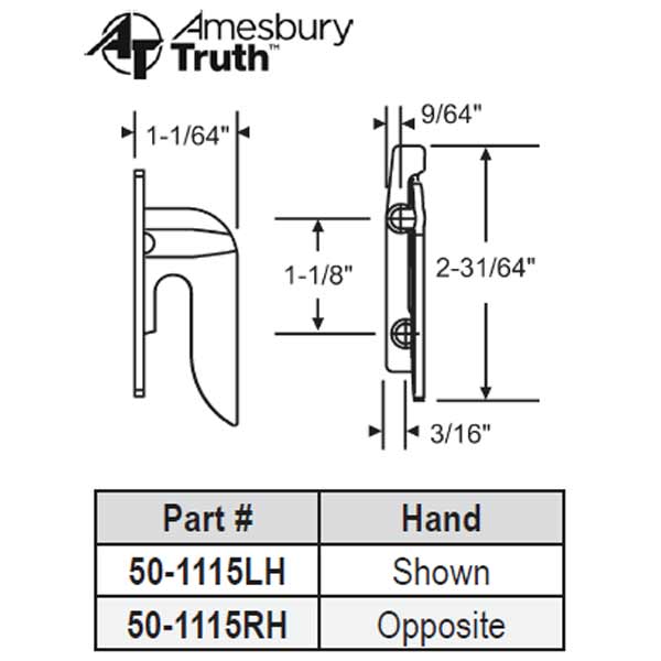 Truth - - Flange Keeper Stainless Steel 50-1273LHss - 50-1273LHss