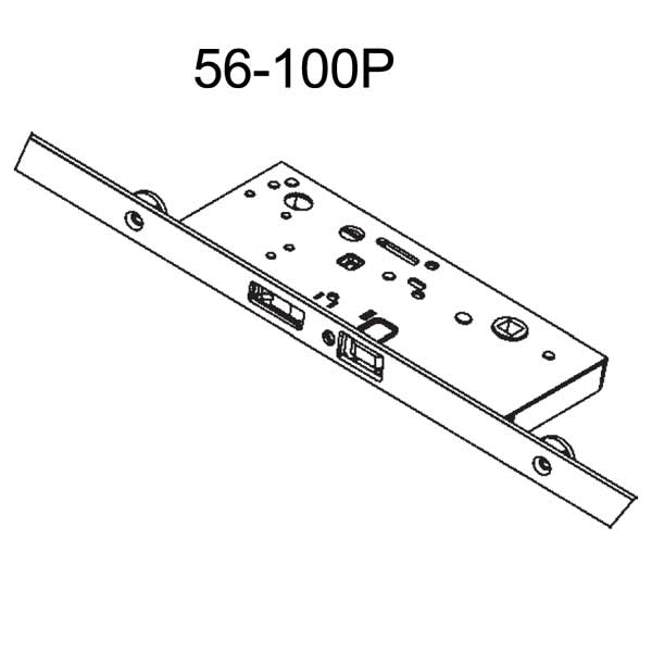 Ashland Facemount Passive Door Lock 56-100P