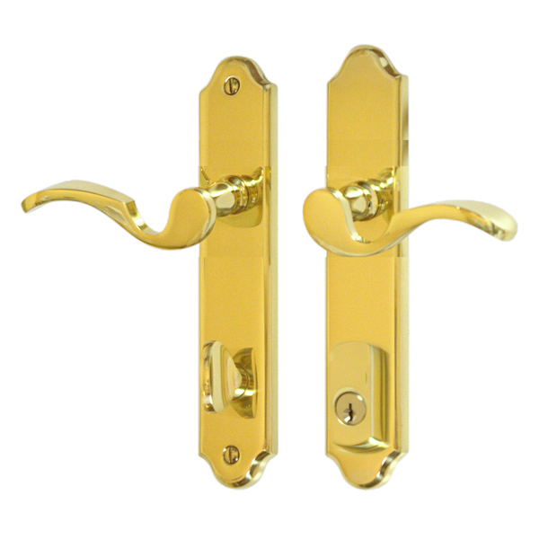 G-U Capri Active Polished Brass Handle Set 854-15554 | Window and Door ...
