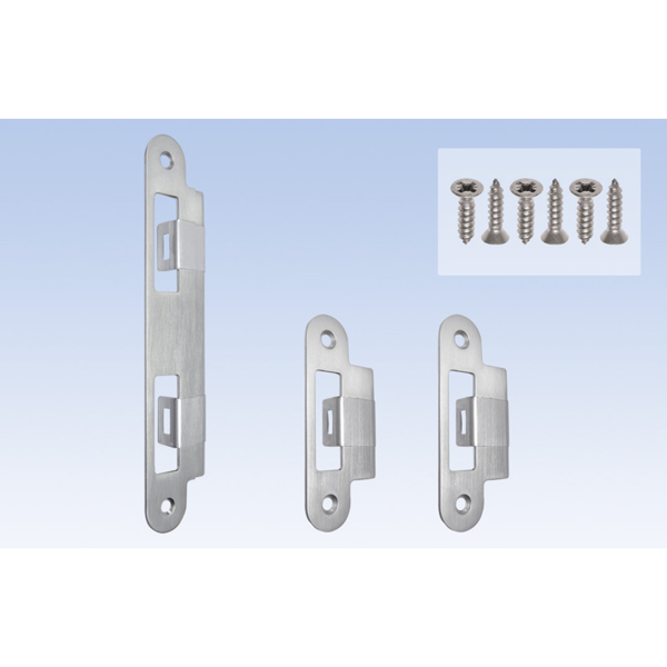 G-U Door Lock Strike Plate Pack Stainless Steel 854-15686 | Window and ...