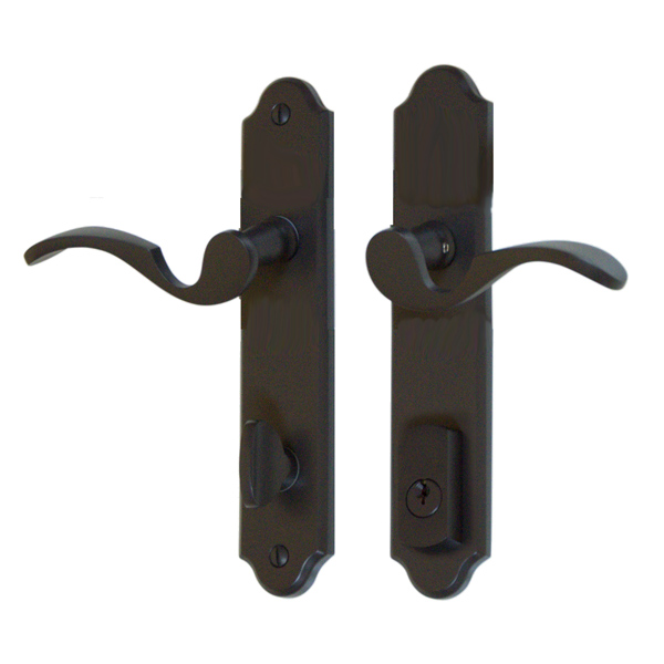 GU Capri Active Black Handle Set 854-16089 | Window and Door Parts