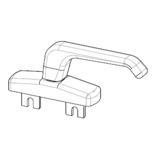GU Tilt-Turn Handle 854-16673 | Window and Door Parts