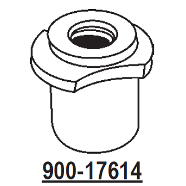 Screen Door Roller Adjustment Sleeve 900-17614 | Window and Door Parts