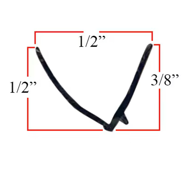 Window Snap In Vinyl Glazing Bead 900-18991W | Window and Door Parts