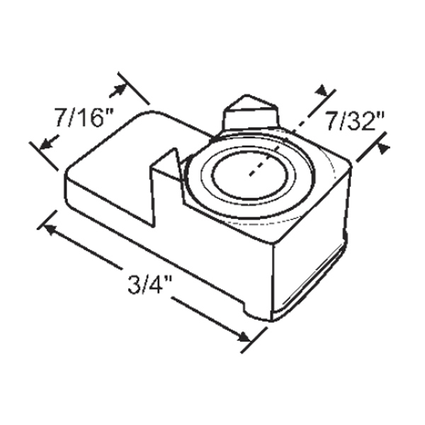 Atrium Face Guide 900-6901 | Window and Door Parts