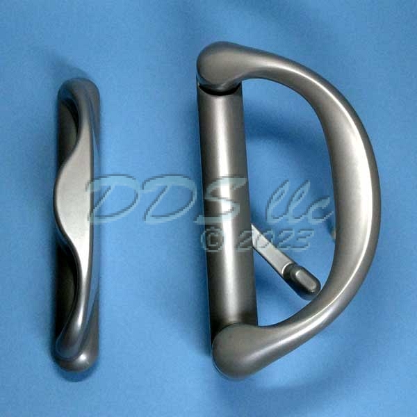 Involute Interlock Sliding Door Handle Silver 13-473SV | Window and ...