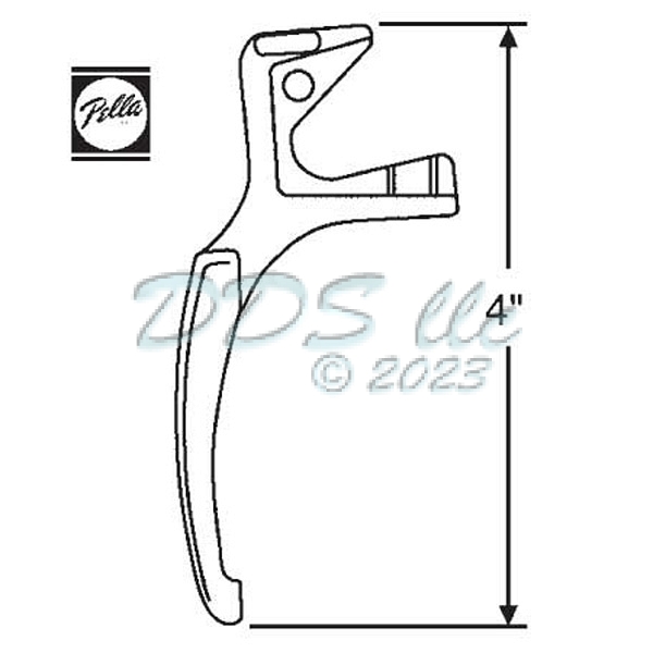 Pella Casement Window Handle 34-113 | Window and Door Parts
