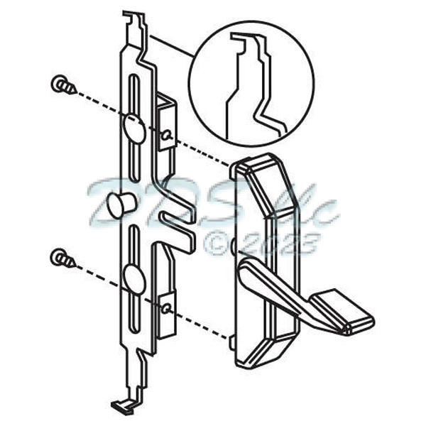 Truth Multi-Point Casement Lock RH 34-128-3 | Window and Door Parts
