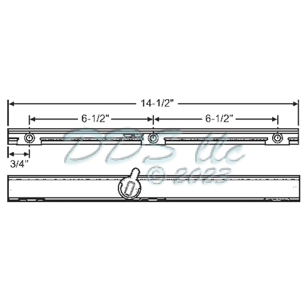 Casement Track 38-78 | Window and Door Parts