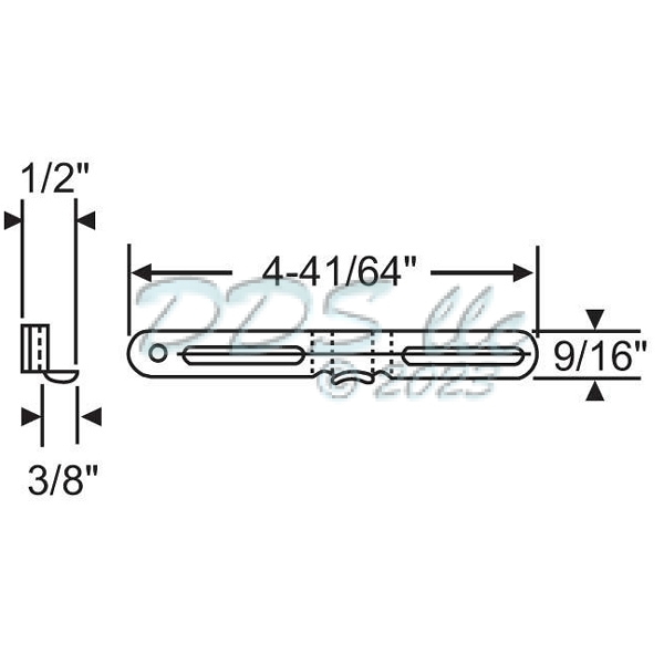 Truth Casement Window Keeper 39-78 | Window and Door Parts