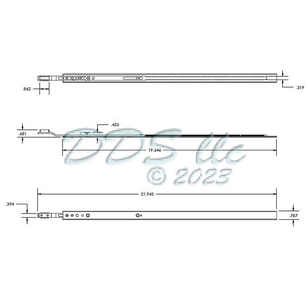 GU Shootbolt Extension 56-552 | Window and Door Parts