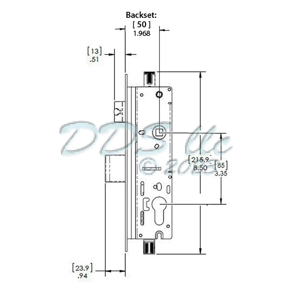 Interlock Optimum Multipoint Lock 56-383 | Window and Door Parts