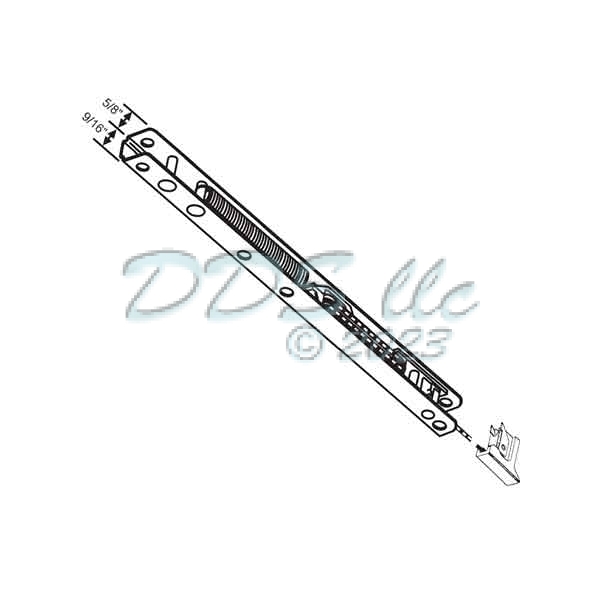 62A Channel Window Balance 26 inch 62A-25LT-2 | Window and Door Parts