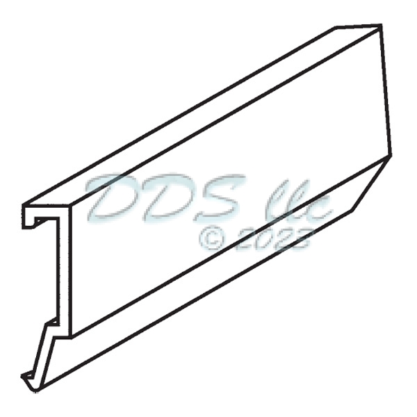 Snap In Vinyl Glazing Bead 65-545W | Window and Door Parts