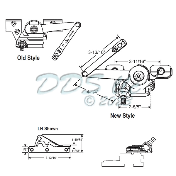 Andersen Casement Window Operator 750-1361484 | Window and Door Parts