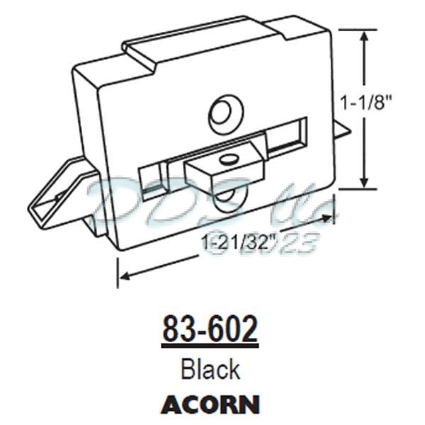 Acorn Window Tilt Latch 83-602 | Window and Door Parts
