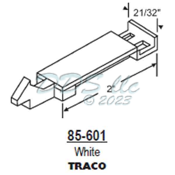 Traco Window Tilt Latch Guide 85-601 | Window and Door Parts