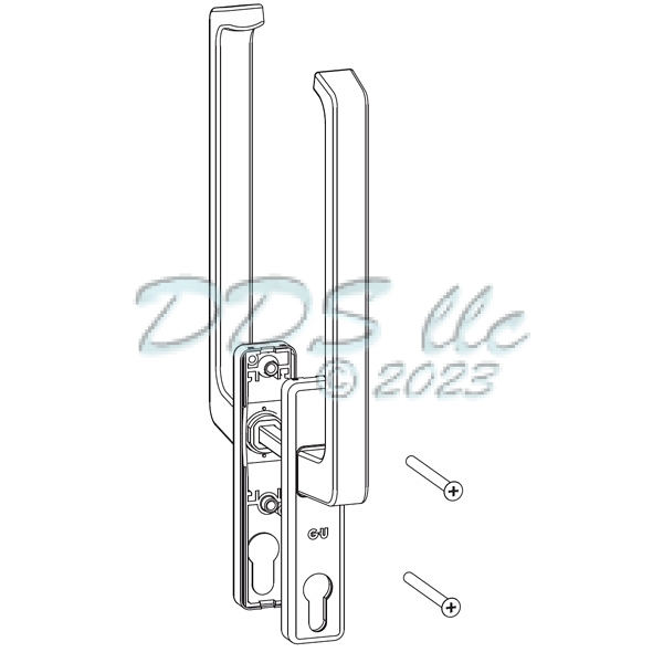 GU Lift and Slide Handle 854-14785 | Window and Door Parts