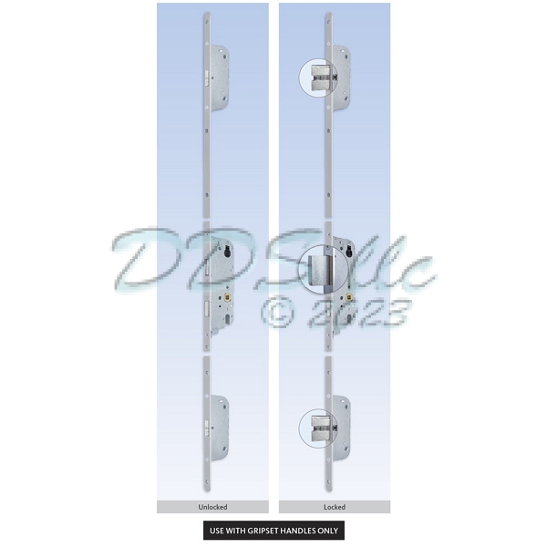 G-U Secury Automatic Multipoint Door Lock 854-16754 | Window and Door Parts