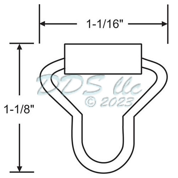 Wire Loop Latch 90-104 | Window and Door Parts