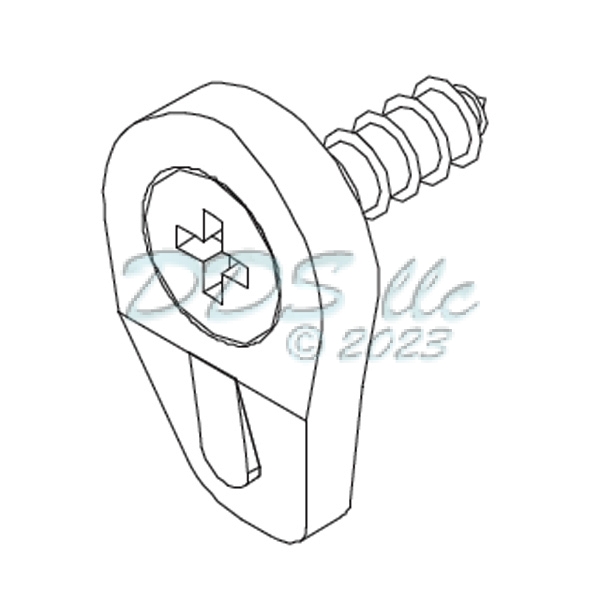 Marvin Window Screen Clip 90-9350020W | Window and Door Parts