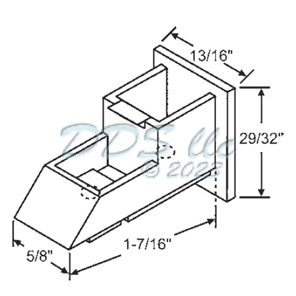 Sash Guide 900-13061 | Window and Door Parts