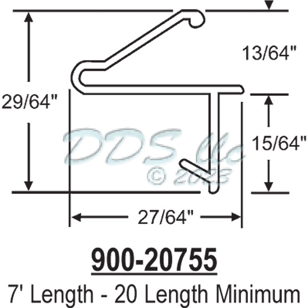Leaf Weatherseals 900-20755 | Window and Door Parts
