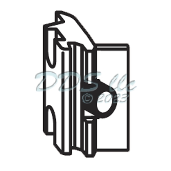 Roto Tilt and Turn Roller Striker 900-21498 | Window and Door Parts