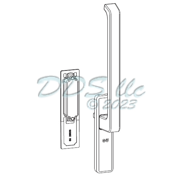 GU Lift and Slide Handle 854-14779 | Window and Door Parts