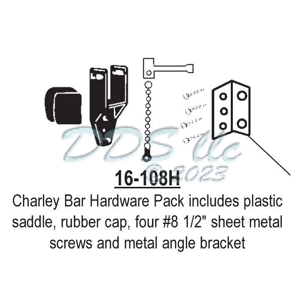 Charley Bar Hardware Pack 16-108H | Window and Door Parts