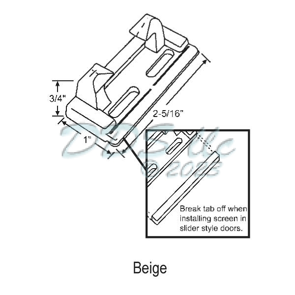 Keeper Patio Screen Door 900-21646 | Window and Door Parts