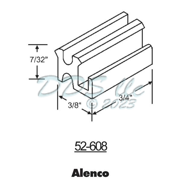 Slider Guides 52-608 | Window and Door Parts