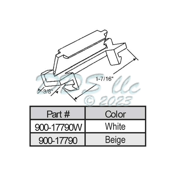 Window Weep Covers White 900-17790W | Window and Door Parts