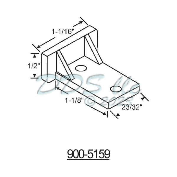 Slider Guides 900-5159 | Window and Door Parts