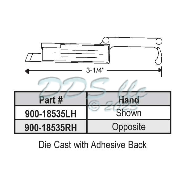 Slide Latch 900-18535RH | Window and Door Parts