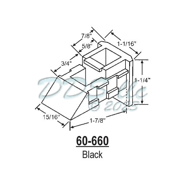 Sash Guide 60-660 | Window and Door Parts
