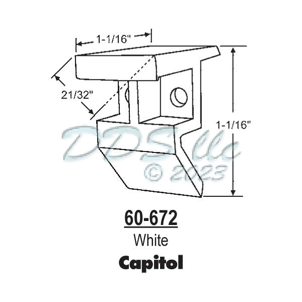 Sash Guide 60-672 | Window and Door Parts