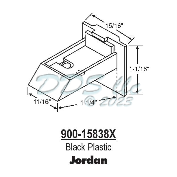 Sash Guide 900-15838X | Window and Door Parts