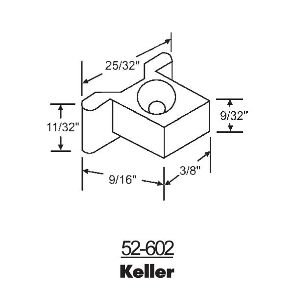 Slider Guides 52-602 | Window and Door Parts