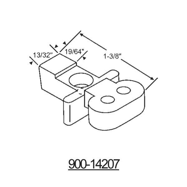 Slider Guides 900-14207 | Window and Door Parts