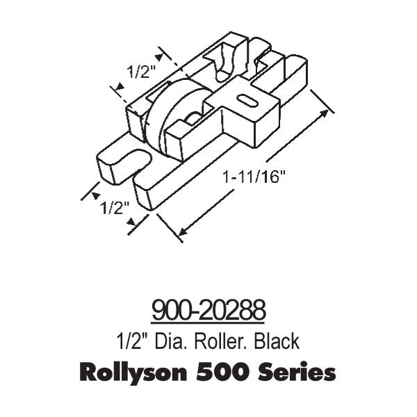 Sliding Window Rollers 900-20288 | Window and Door Parts